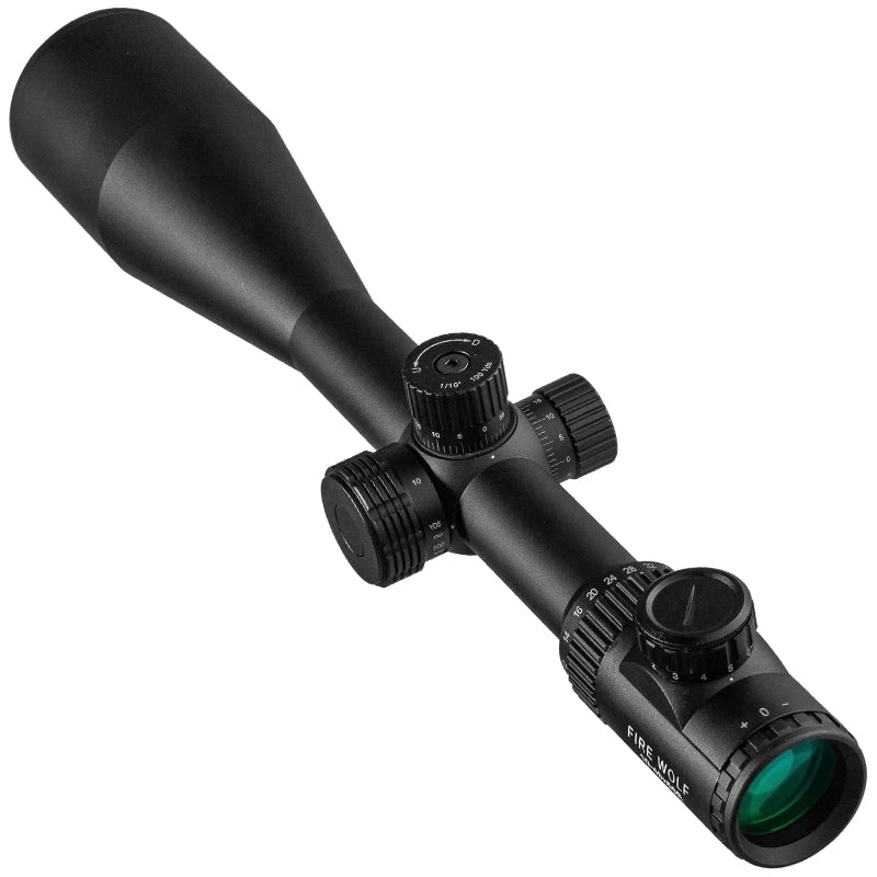 Fire Wolf 10-40X56 AOE Hunting Scopes Side Wheel Parallax Adjustment O ...
